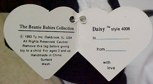 Beanie Babies Hang Tag Generations 1-4 – Love My Beanies
