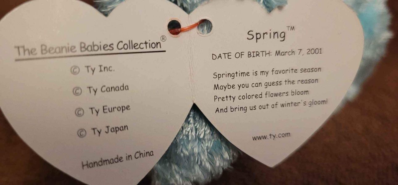 Spring Beanie Babies Price Guide – Love My Beanies